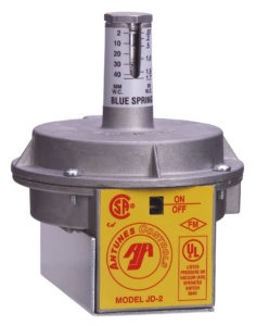 JD-2-Red ANT JD-2 Air pressure switch range 0.1" to 24" W.C. Red Spring ...