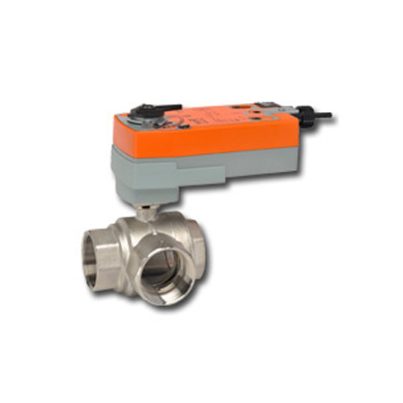 B347+AFRB24-SR BLM CCV,2",3 Way,29Cv,w/ Spring Return,24V,Modulating