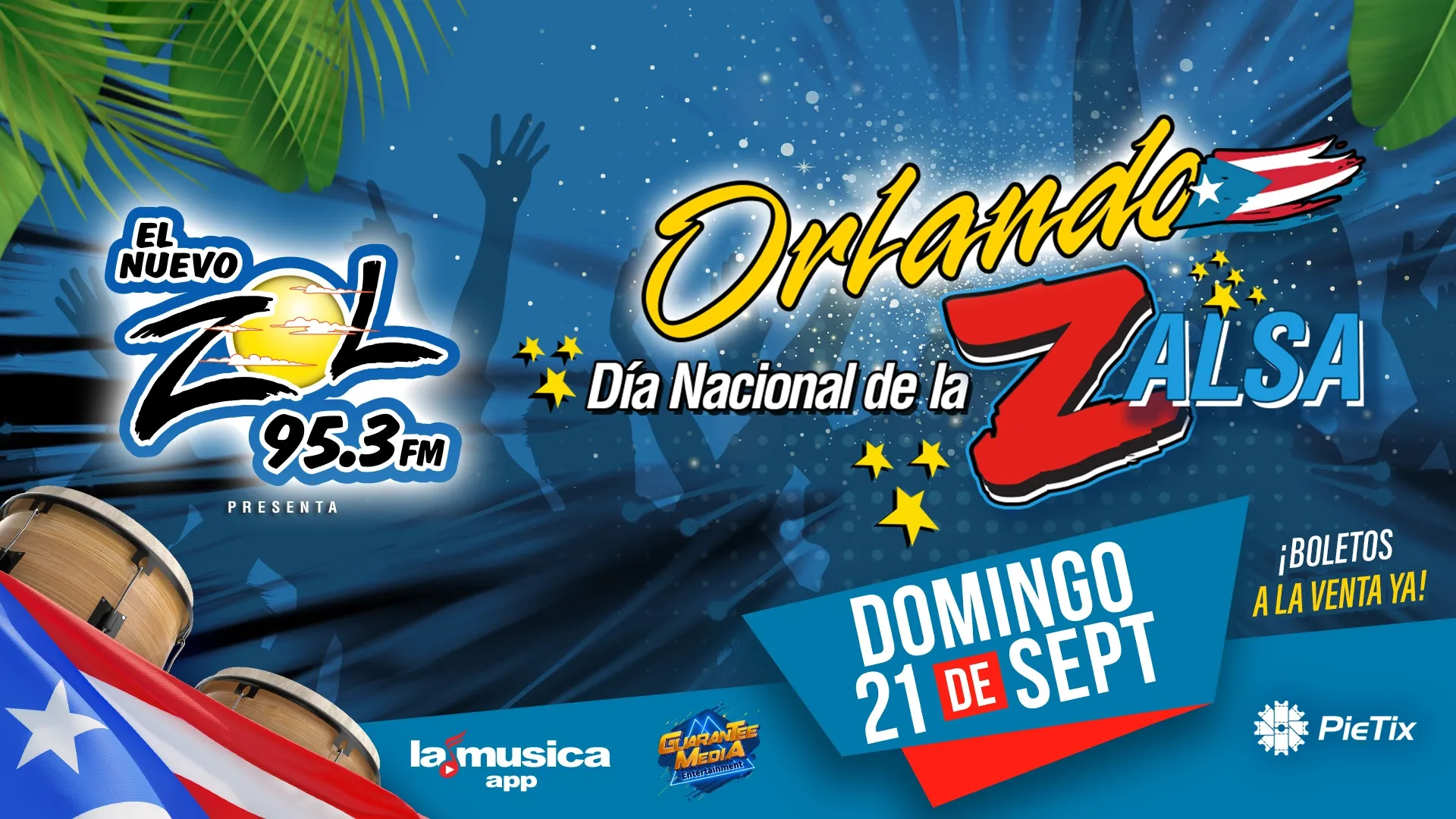 PieTix | Día Nacional de la Zalsa Orlando