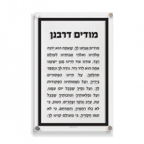 Modim Derabanan - Traditional Lucite Design | Eichlers