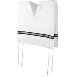 Wool Tzitzis V-Neck 2 Hole Thick Strings | Eichlers
