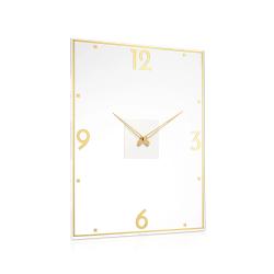 Classic Rectangular Wall Clock - Gold | Eichlers