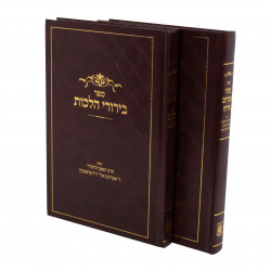 Birurei Halachos / Pninei Avraham Eliyahu 2 Volume Set | Eichlers