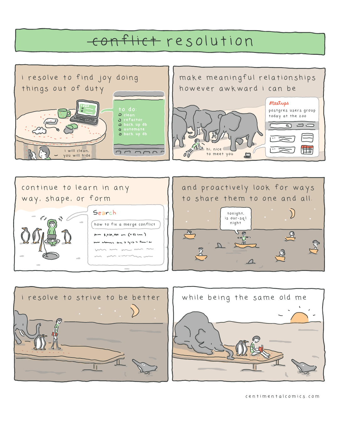 centimentalcomics: conflict resolution