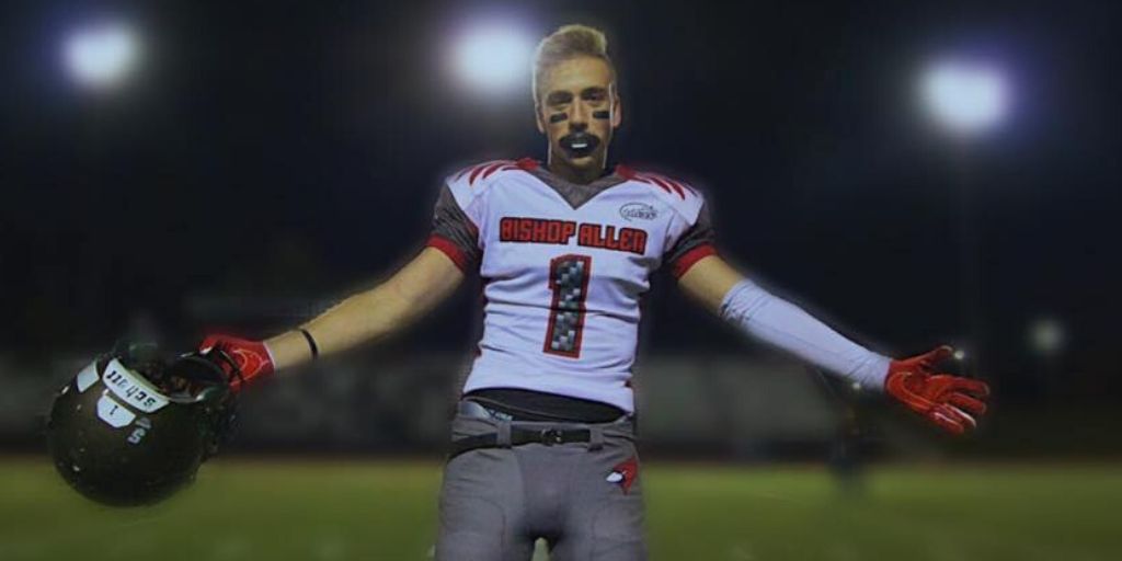 WR/DE Adrian Dattilo can surprise you on both sides of the ball ...