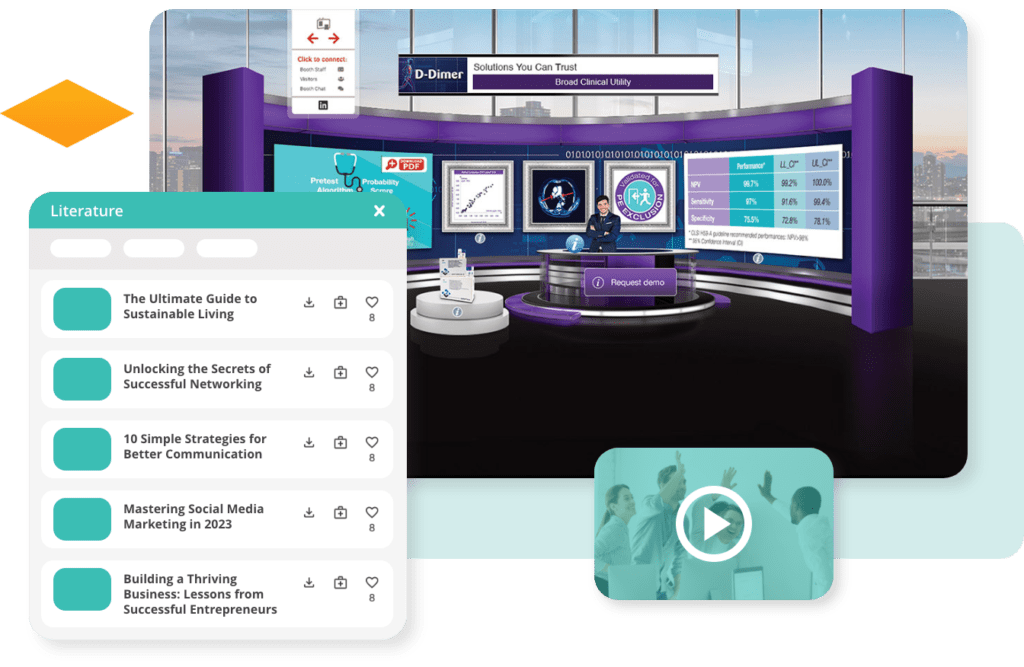 Virtual Exhibit Hall Features | Virtual Events