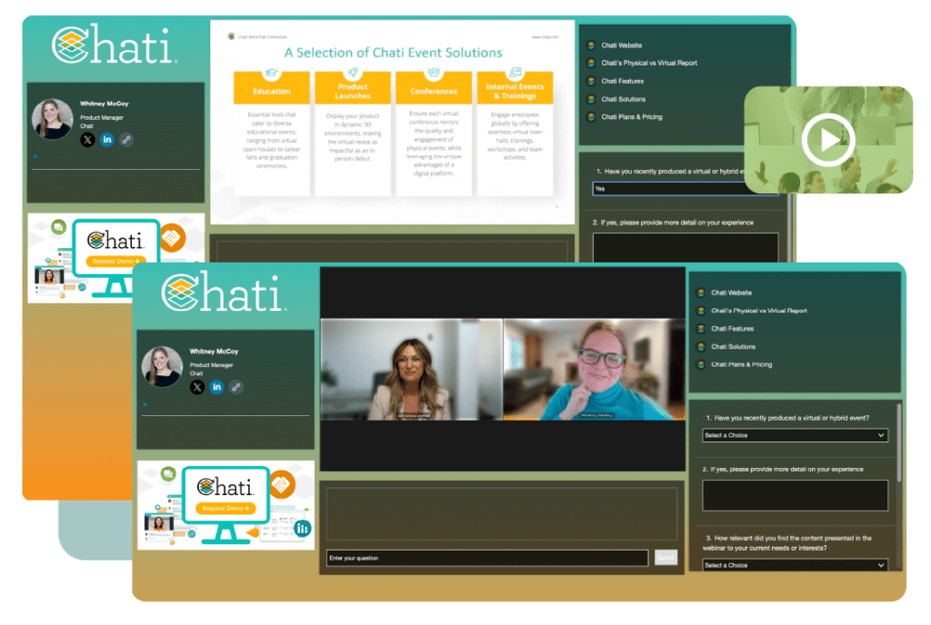 Chati Webinars: Discover and Engage in the Virtual Landscape