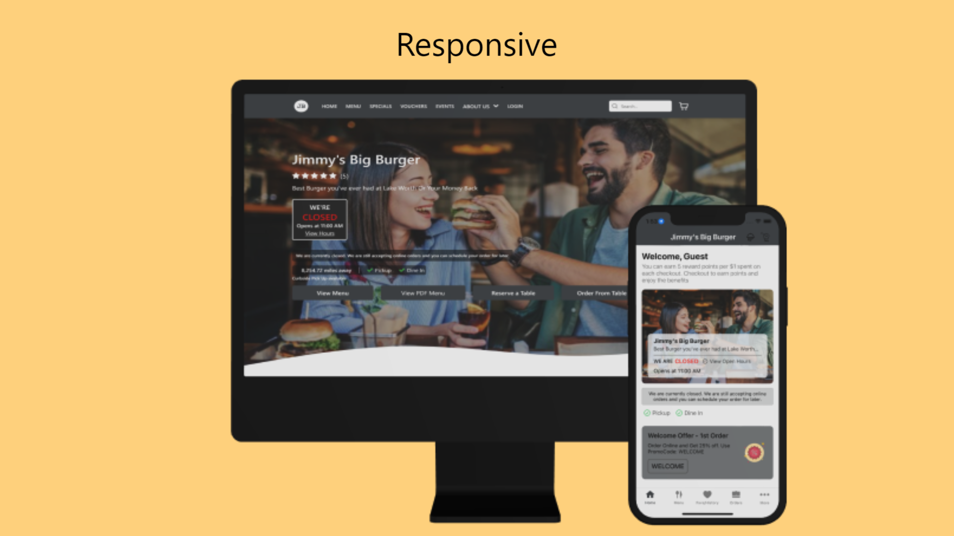 Website and App | Restaurant Operating System | by Anbe Tech Solutions Inc.