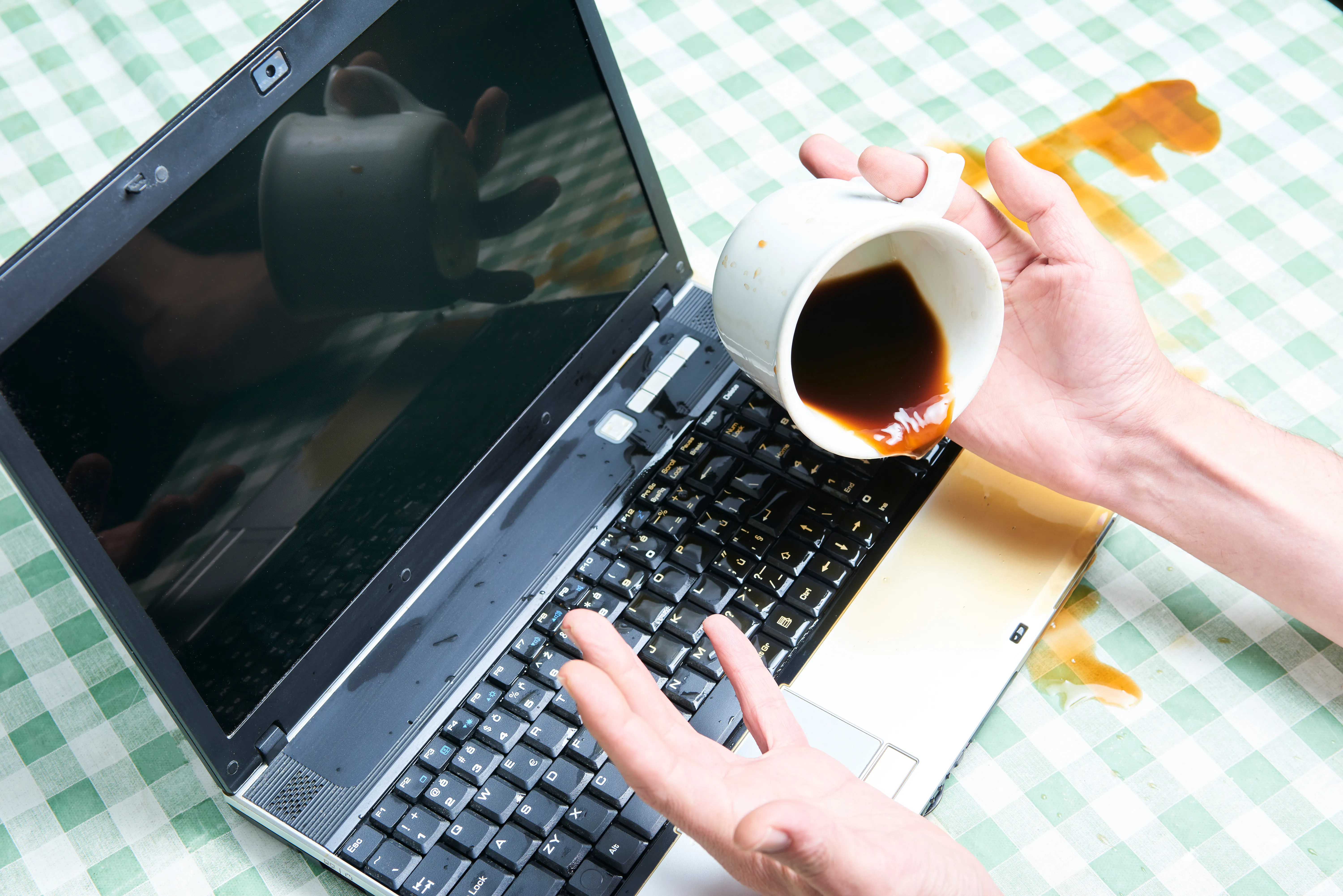 What to Do When Liquid Spills on Your Laptop | Diamond Certified