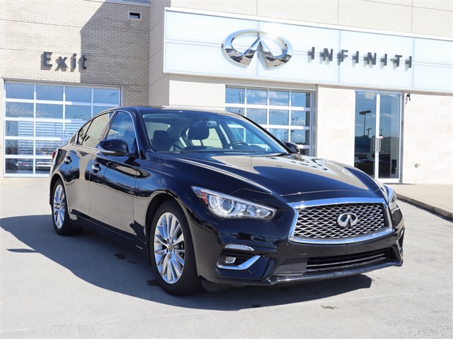 Certified Used 2021 INFINITI Q50 3.0t LUXE 4D Sedan Columbus #IL750271 | Germain Cars