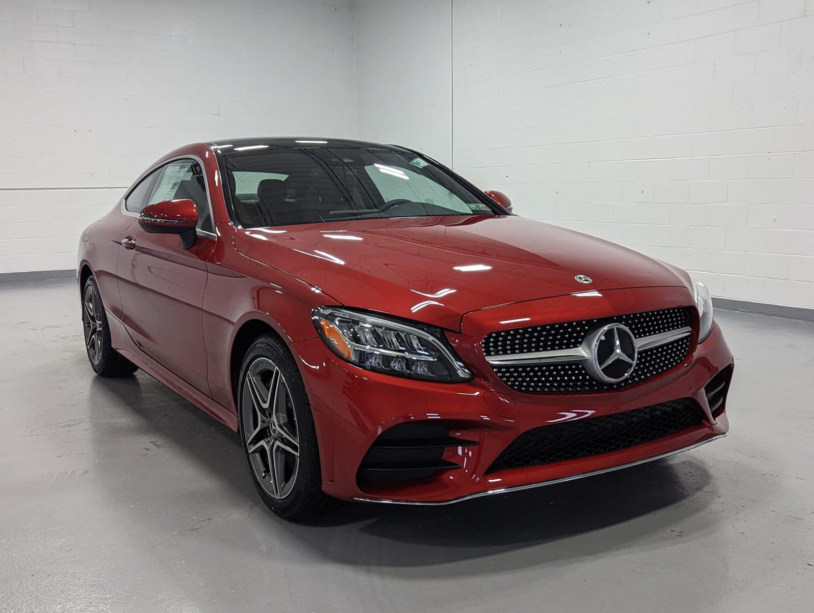 New 2023 Mercedes-Benz C-Class C 300 in MANUFAKTUR Cardinal Red Metallic | Greensburg, PA | #B03217