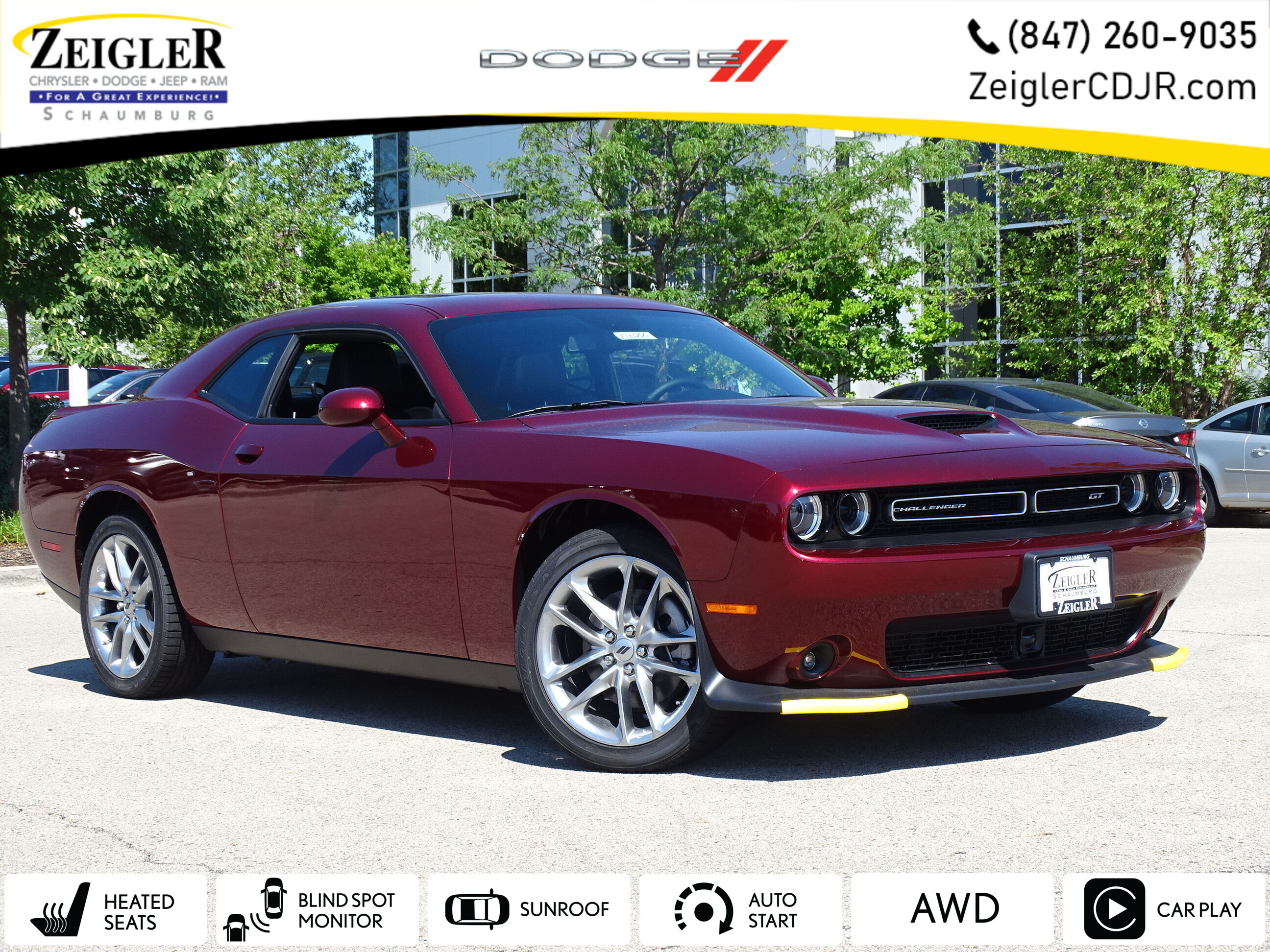 New 2022 Dodge Challenger GT 2D Coupe in Schaumburg #220888 | Zeigler ...