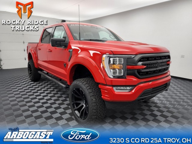 New 2022 Ford F-150 XLT Rocky Ridge Lifted Truck 4D SuperCrew in Troy # ...
