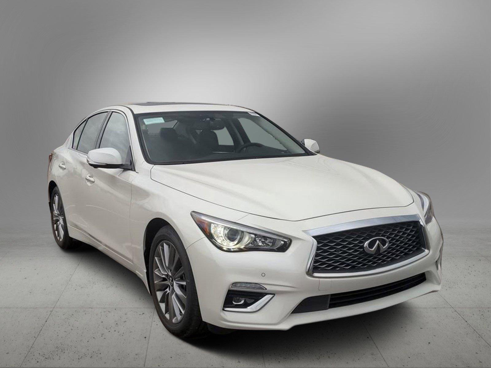 New 2023 INFINITI Q50 LUXE AWD SEDAN in Troy #E23044 | Suburban INFINITI of Troy