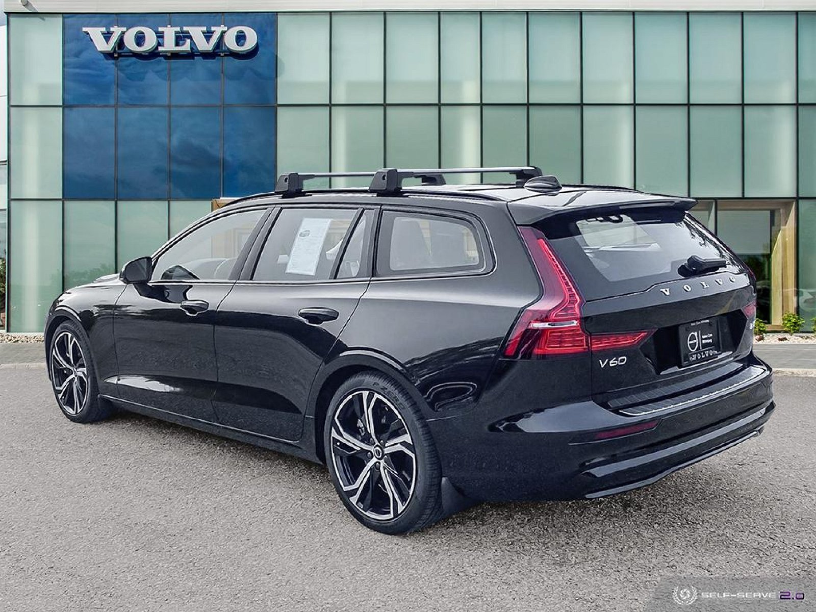 New 2023 Volvo V60 B6 Plus Dark Wagon for Sale #V23009 | Volvo Cars Winnipeg