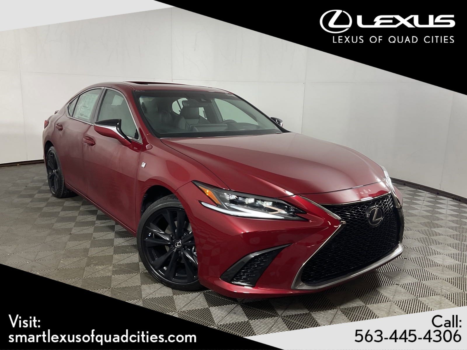 New 2023 Lexus ES 350 F SPORT 4-DOOR SEDAN in Davenport #L2F148492 | Smart Lexus of Quad Cities