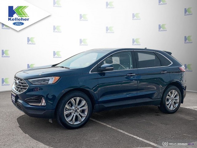 Pre-Owned 2020 Ford Edge Titanium AWD 301A | Panoramic Roof | Adaptive ...