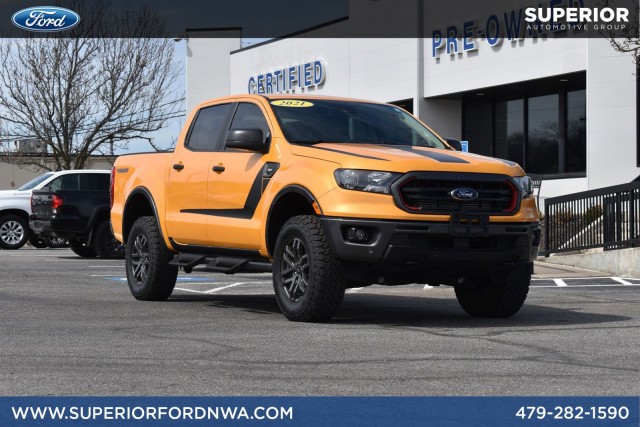 Pre-Owned 2021 Ford Ranger XLT 4WD 4 Door Crew Cab Short Bed Truck in ...