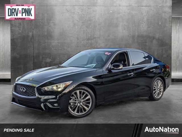 Pre-Owned 2022 INFINITI Q50 LUXE 4dr Car in West Palm Beach #NM310498 | Lexus of Palm Beach