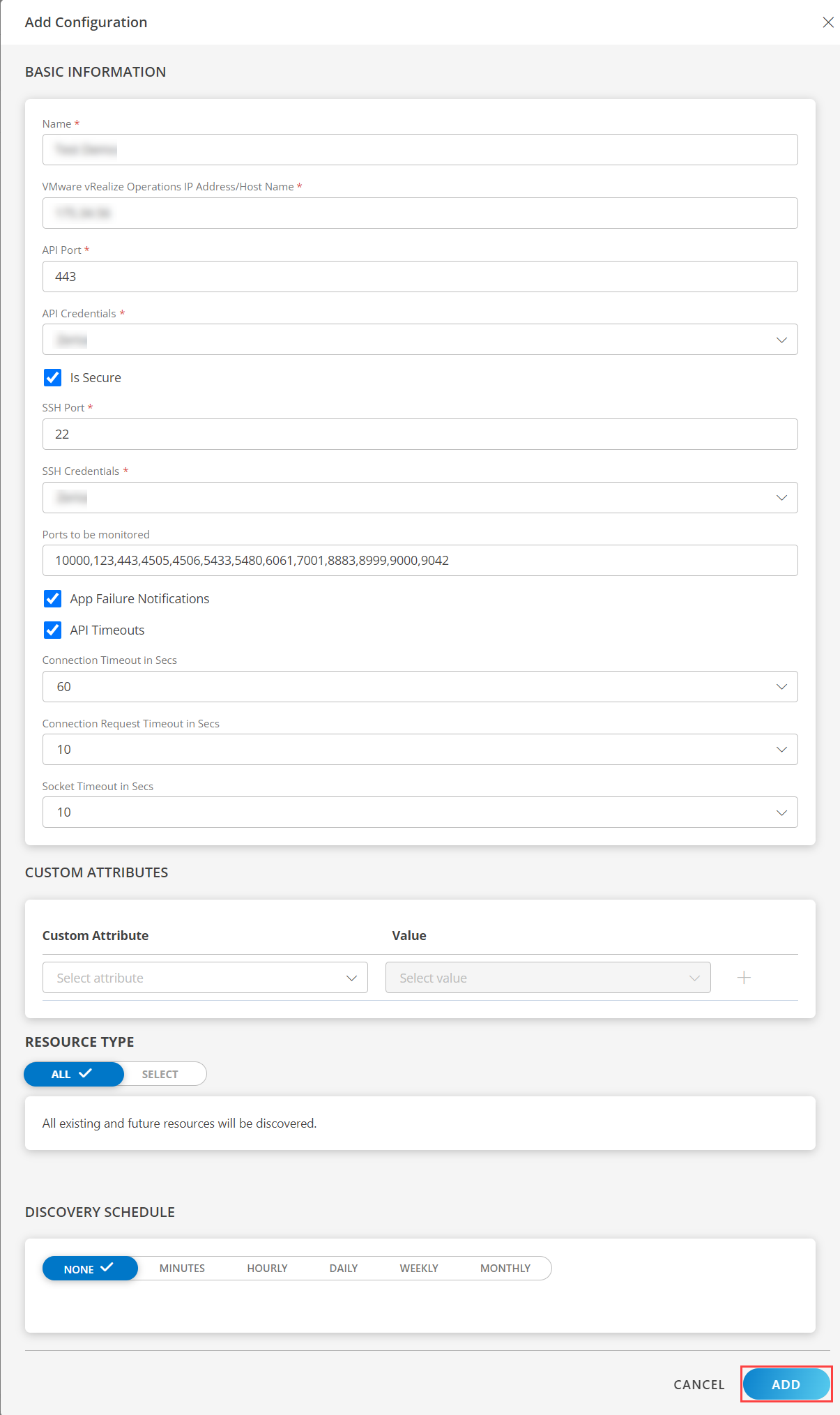 Working with VMWare vRealize Operations | OpsRamp Documentation