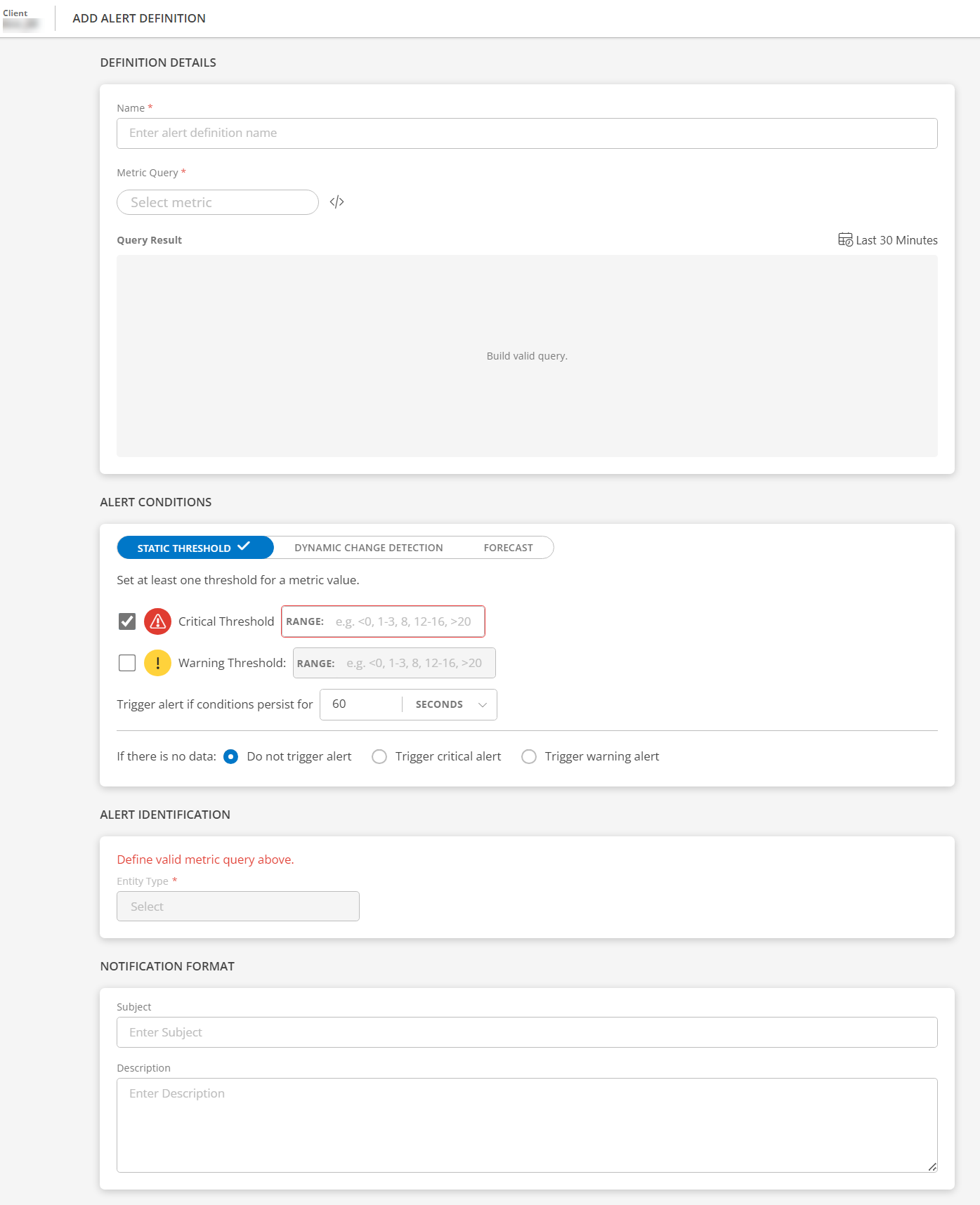 Alert Definitions | OpsRamp Documentation