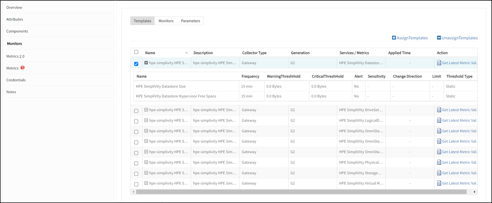Status of Monitoring Integrations 2.0 | OpsRamp Documentation