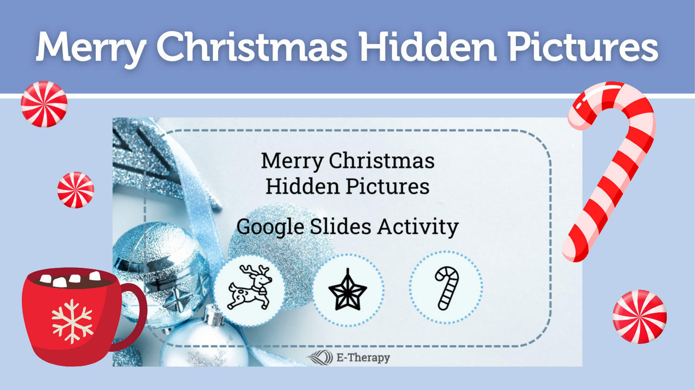 Merry Christmas Hidden Pictures - E-Therapy Merry Christmas Hidden Pictures - E-Therapy