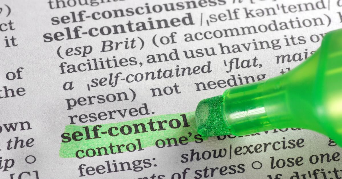 Self-control: A vital behavior for leaders everywhere | Lead Read Today