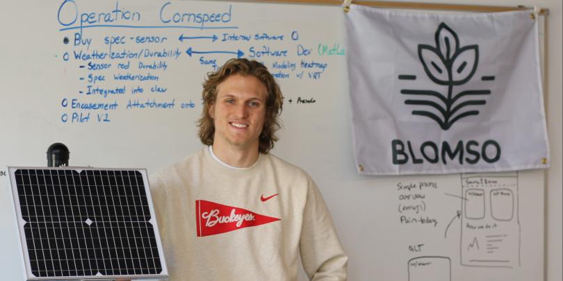 Dirt, data and determination: Kalib Riddle’s drive to help farmers ...