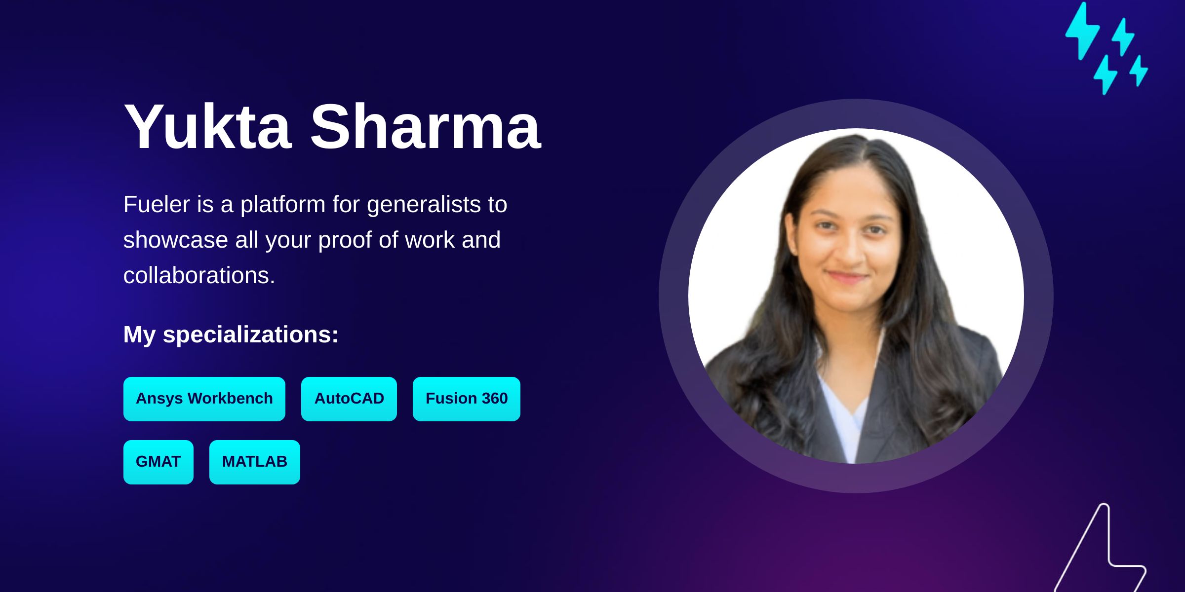 Yukta Sharma on Fueler.io