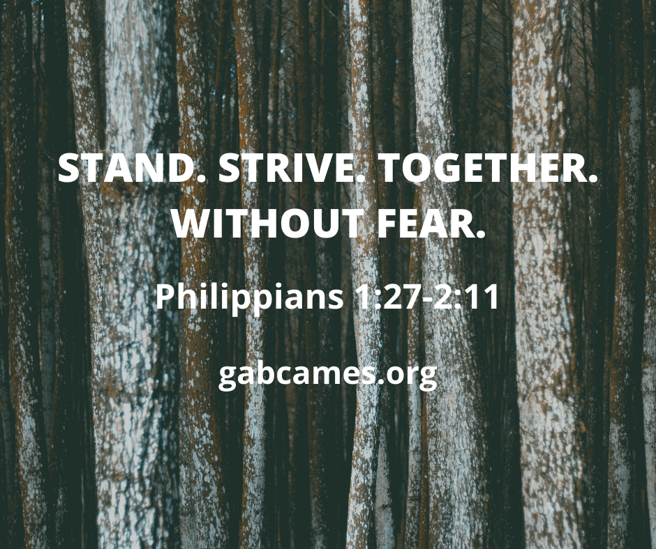 Stand. Strive. Together. Without Fear. | Grand Avenue Baptist Church ...