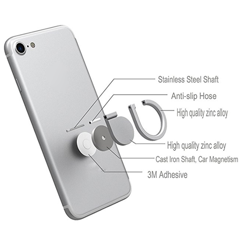 Phone Ring Holder Spinner/Metal Ring Stand/360° Rotation Phone Ring ...