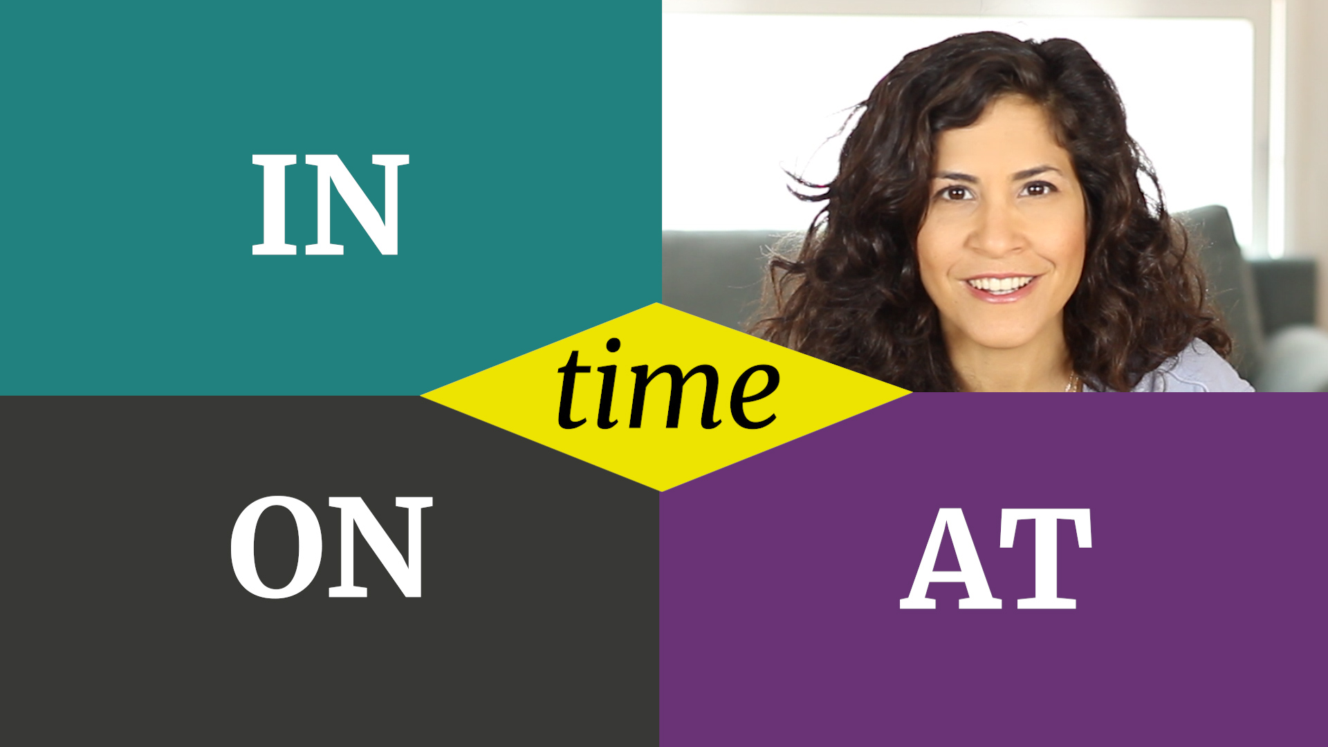 How to remember when to use ON, IN and AT correctly (part 1)