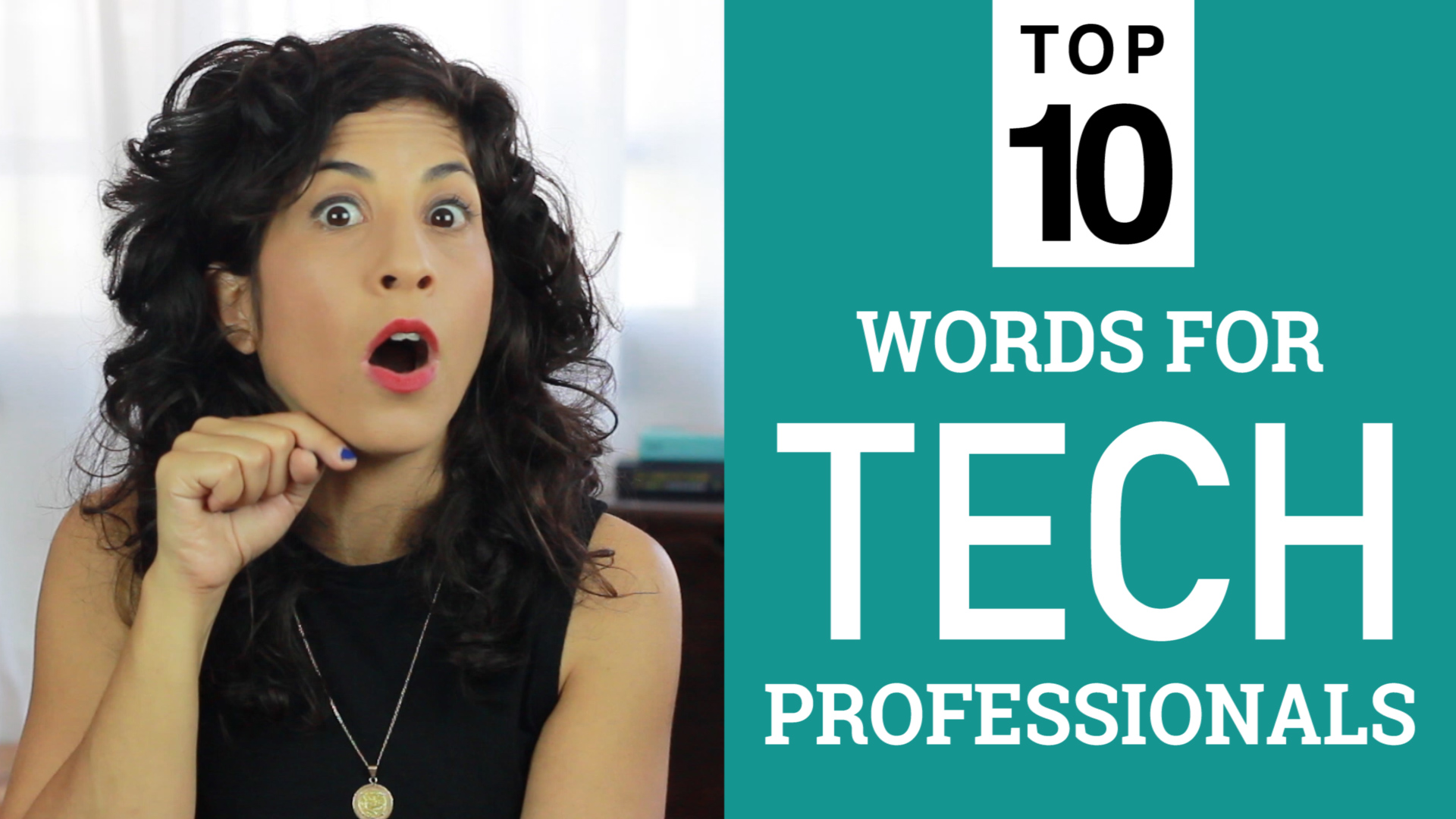 Top 10 words for Tech Professionals