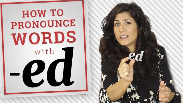 How to pronounce words with '-ed' past suffix