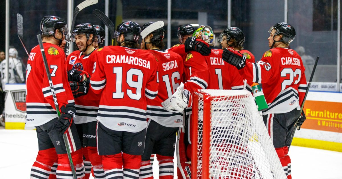 Rockford IceHogs | IceHogs Blank Rampage, Tie for Playoff Spot