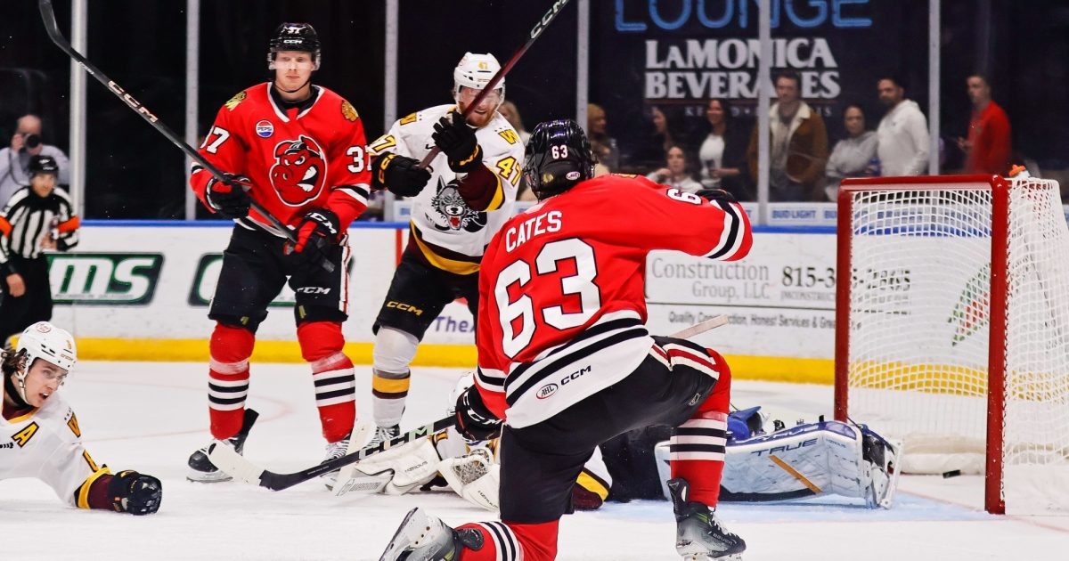 Rockford IceHogs | IceHogs Fall 5-4 in Shootout to the Wolves