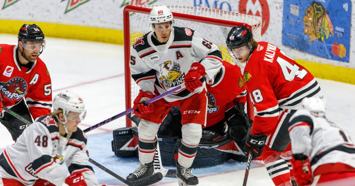 Rockford IceHogs | IceHogs Fall to Griffins as the Playoff Clinch…