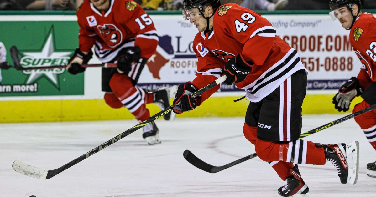 Rockford IceHogs | Hogs Grind Out Win in Texas