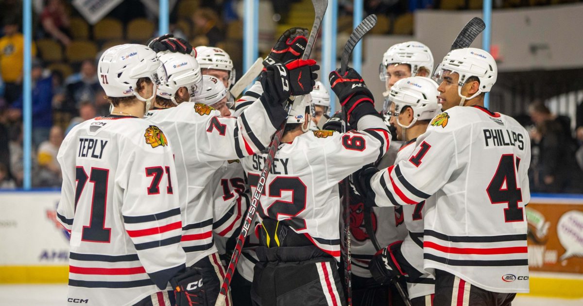 Rockford IceHogs | IceHogs Clinch Playoff Spot with 4-1 Win in…