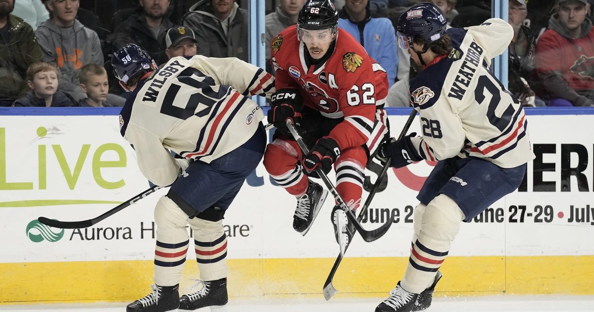 Rockford IceHogs | Hogs Earn Point in Sixth Straight Game with OT…