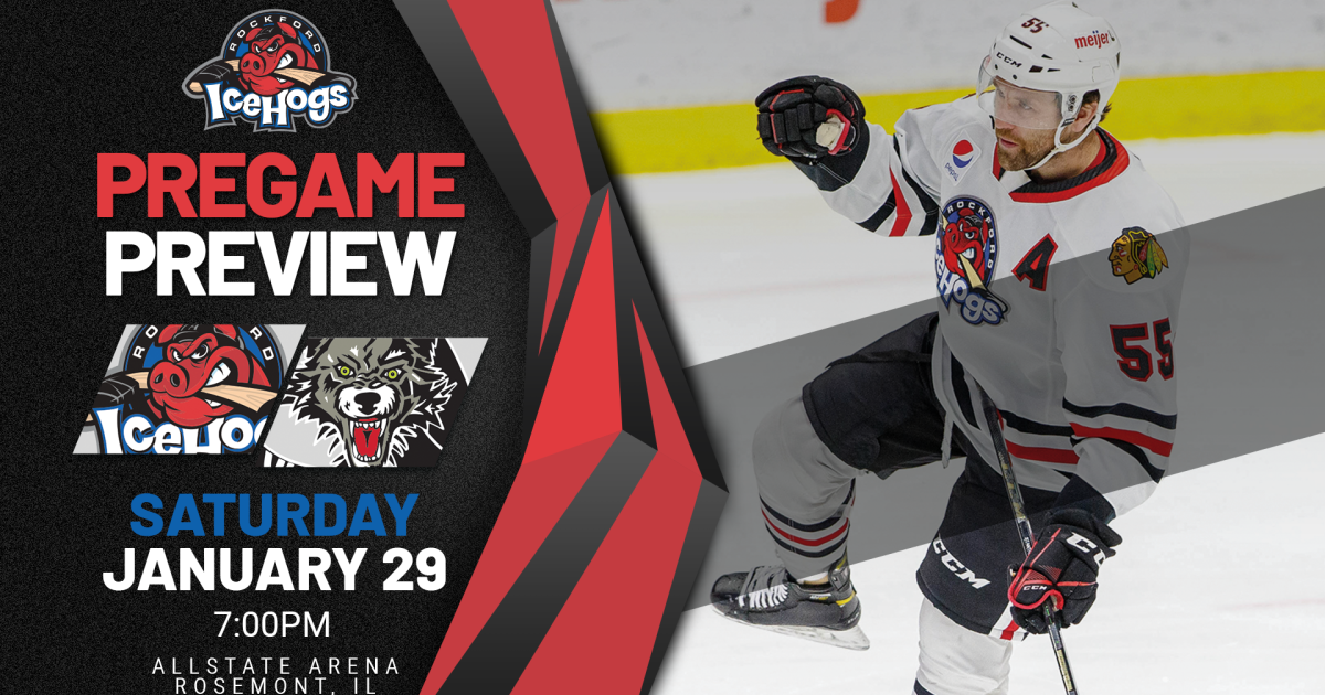 Rockford IceHogs | IceHogs Close Out Weekend Road Trip with Matchup…