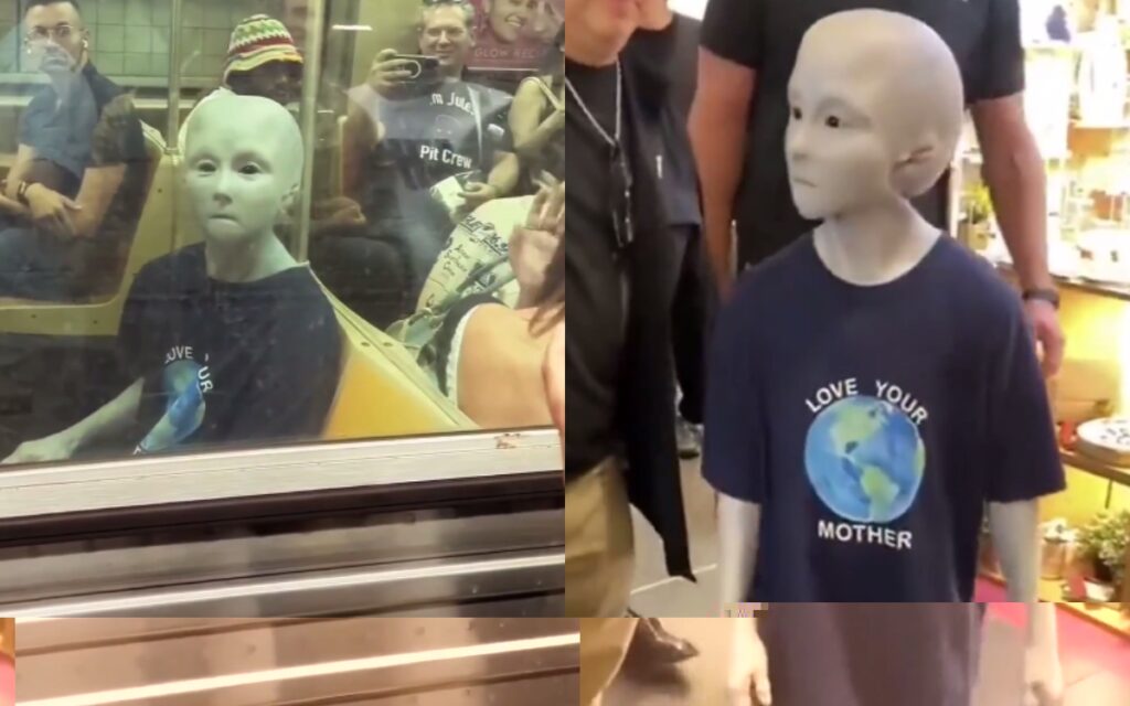 Presunto extraterrestre en Nueva York causa el asombro y el terror en ...