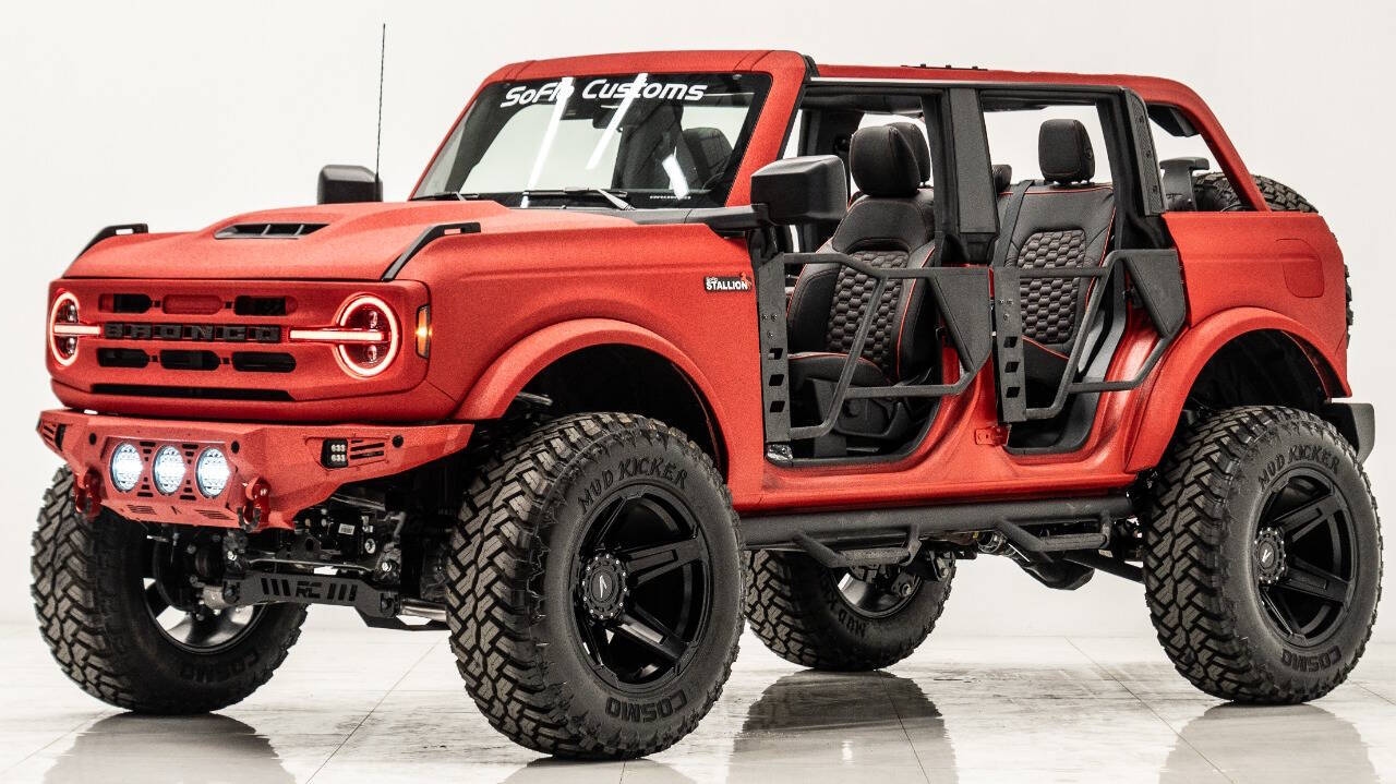 2024 FORD BRONCO Red 2.3L I4 Turbocharger - Soflo Customs