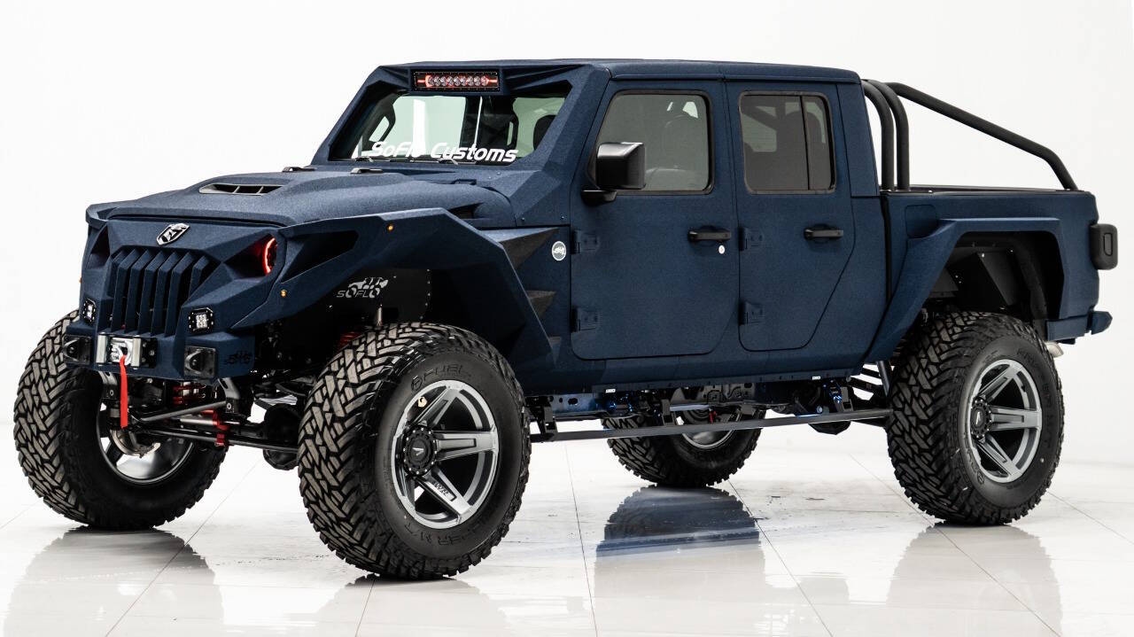 2025 JEEP GLADIATOR Blue 3.6L V6 - Soflo Customs