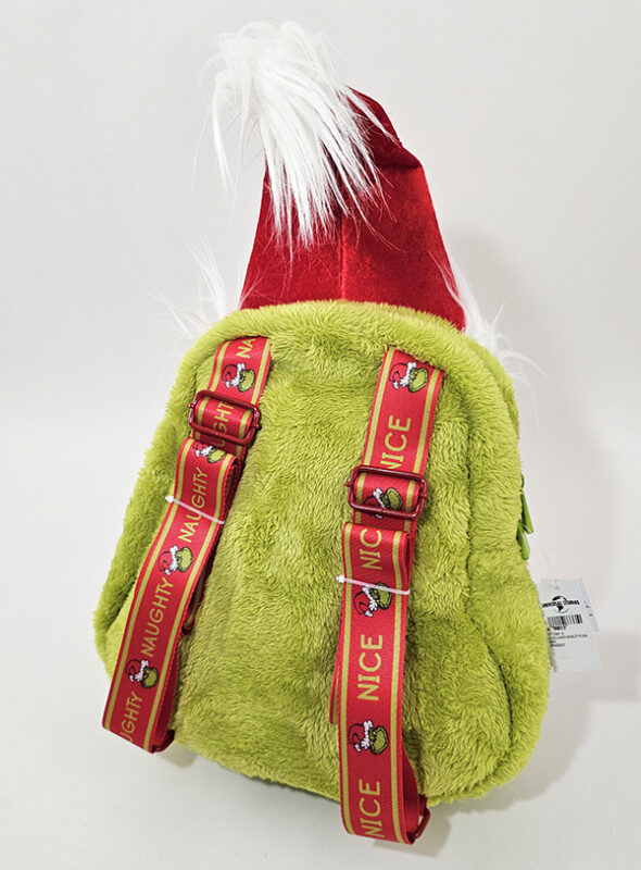 The Grinch Universal Studios Parks Santa Hat Grinch Face Plush Green ...