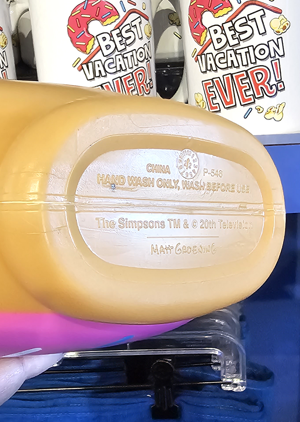 The Simpsons Universal Studios Parks Sipper Bottle – Pink Lard Lad ...