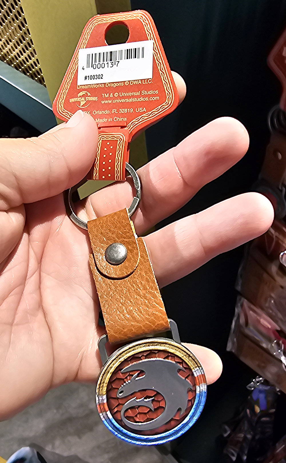 Epic Universe How to Train Your Dragon Isle of Berk Keychain ...