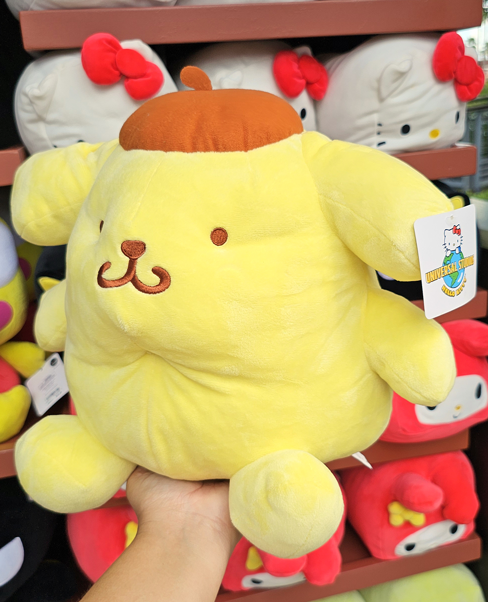 Hello Kitty Sanrio Universal Studios Parks 12″ Plush Pompompurin Dog ...