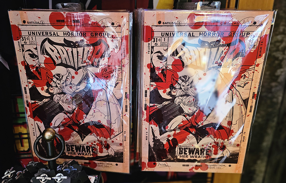 Halloween Horror Nights 2024 Universal Studios Parks Batilda Comic Art ...